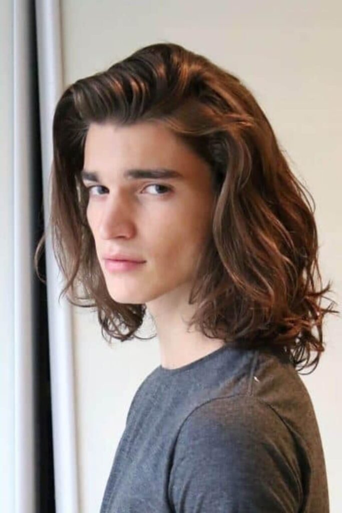 15 Boys with Long Hair That Looks Cool and Awesome