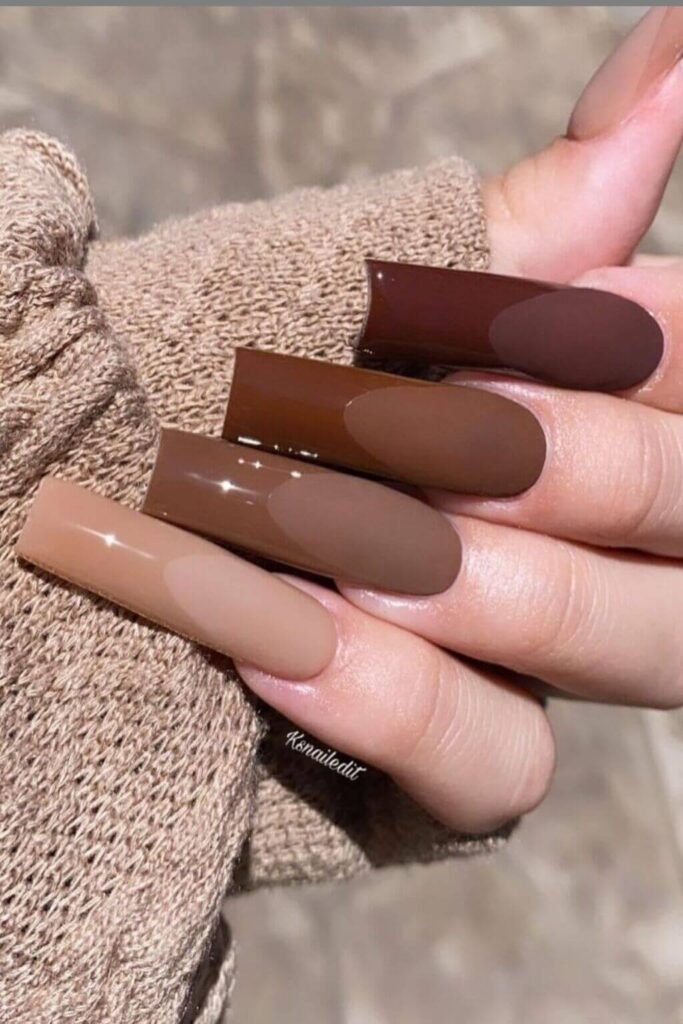 10 Different Shades of Brown Nails for a Stunning Look