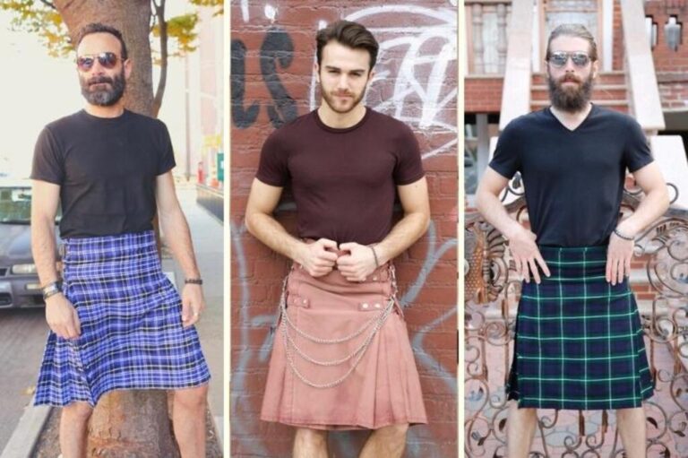 Men Wearing Skirts Is the Biggest Fashion Trend in 2023