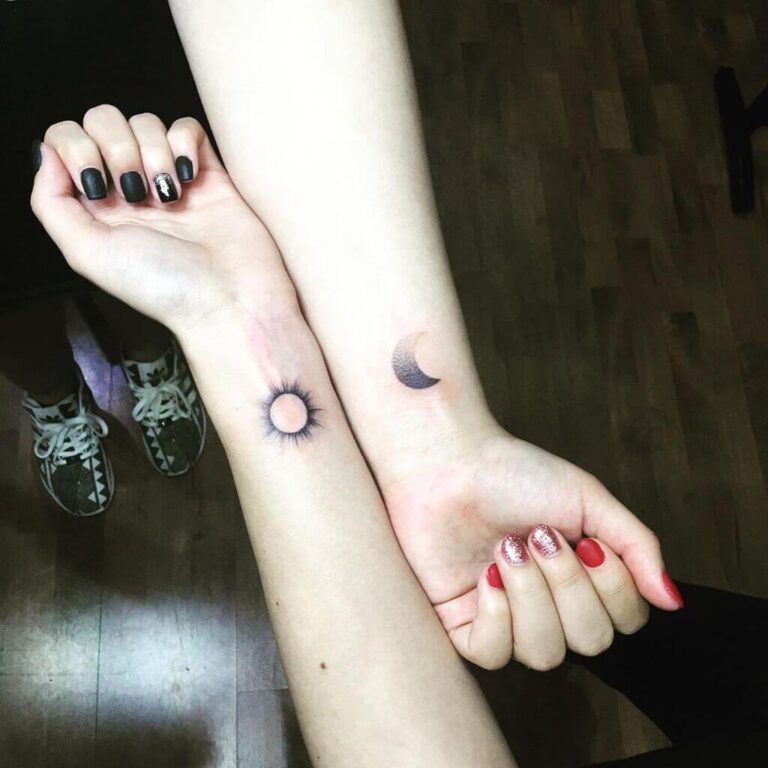 15 Top Cute Soulmate Matching Couple Tattoos To Go For!
