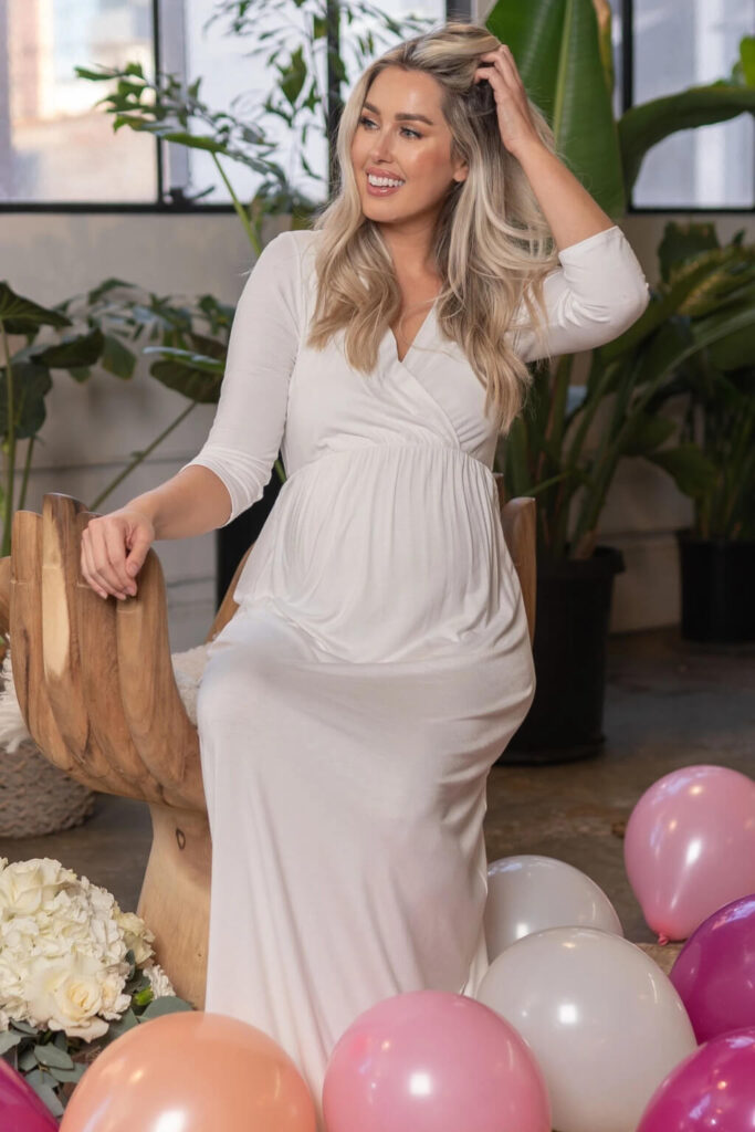 15+ Stunning Baby Shower Dresses For Every Pregnant Woman!