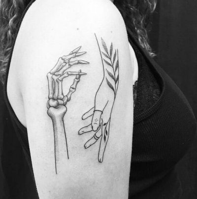 Top 31 Skeleton Hand Tattoo Ideas & Meanings
