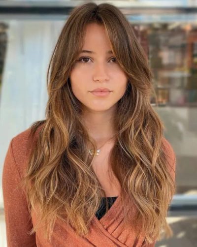 25+ Trendy Long Hair Curtain Bangs to Try in 2023