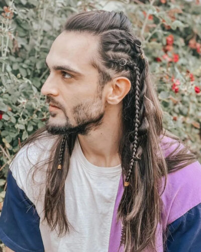 French Braid Hairstyles for Men: 20+ Trendy Looks for 2025 | Fashionterest